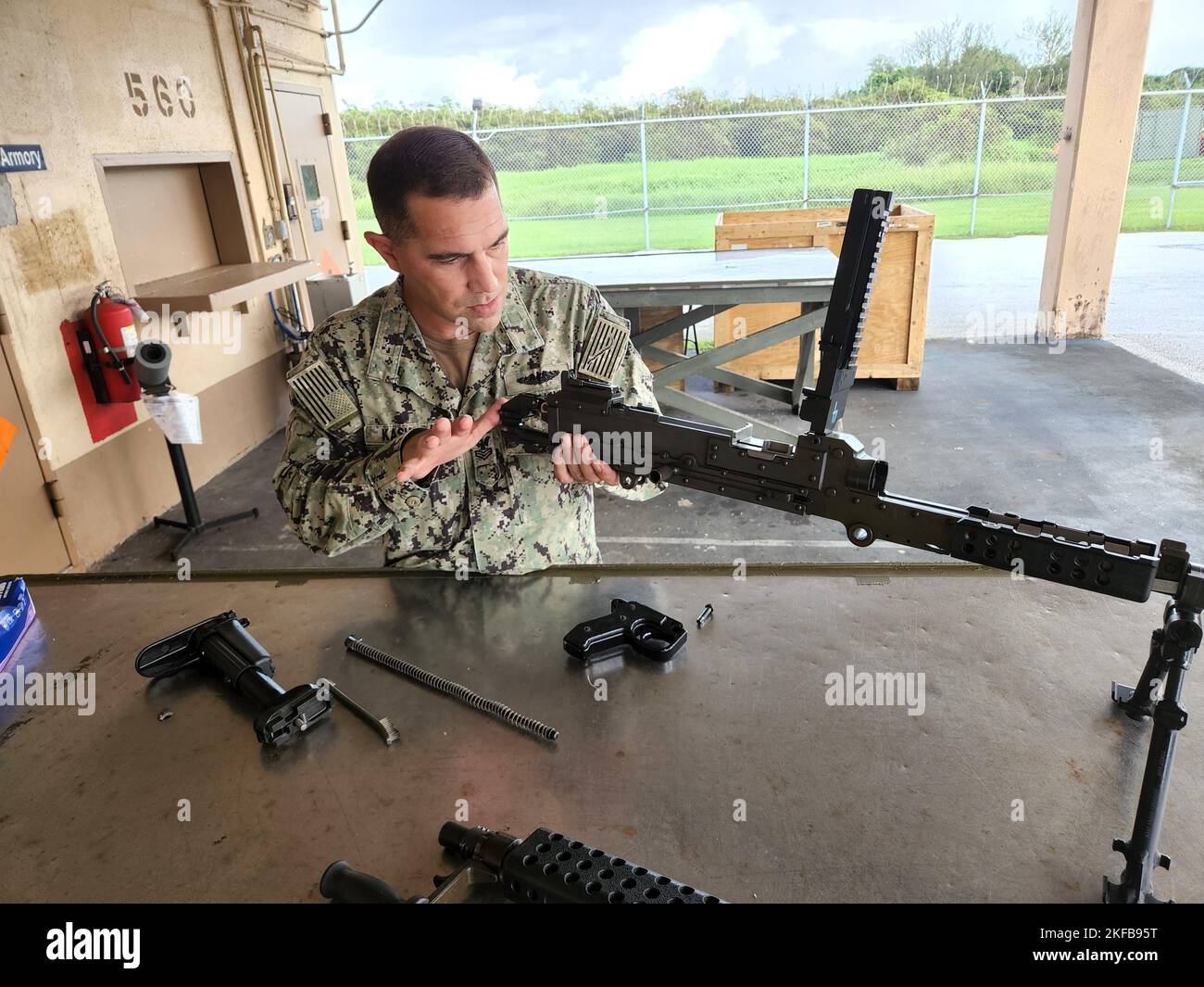 SANTA RITA, Guam (Sep. 01, 2022) Gunner's Mate 1st Class Daniel Kashora ...