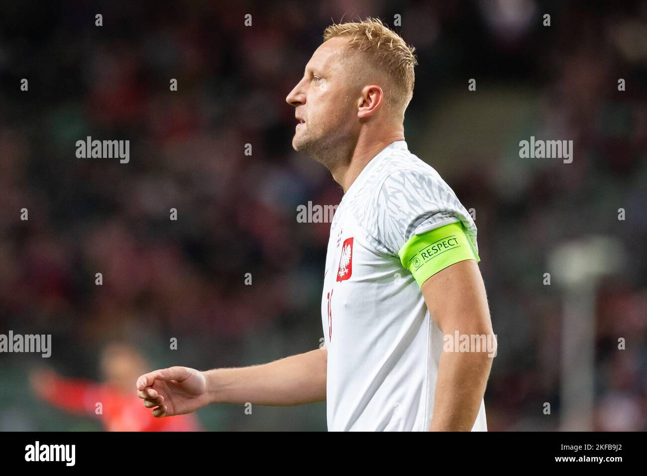 Warsaw, Poland. 16th Nov, 2022. Kamil Glik of Poland seen during the ...