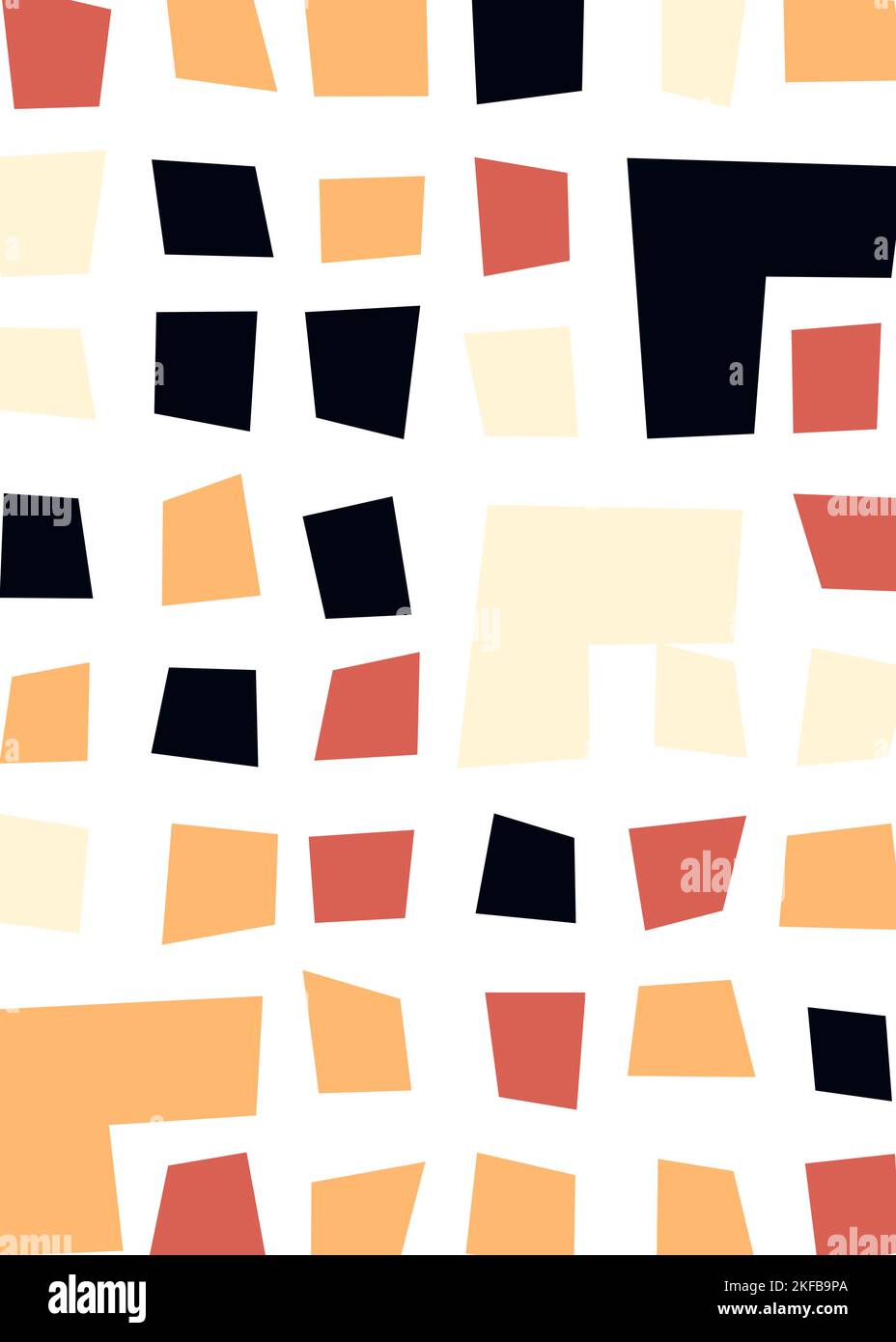 Abstract Offset Quads generative art background art illustration Stock ...