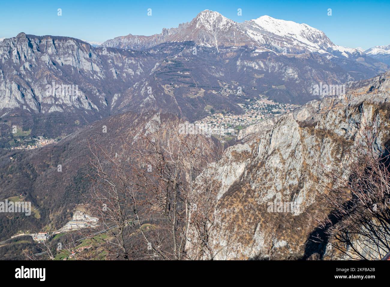 The Grigna seen from the Piani d'Erna Stock Photo - Alamy
