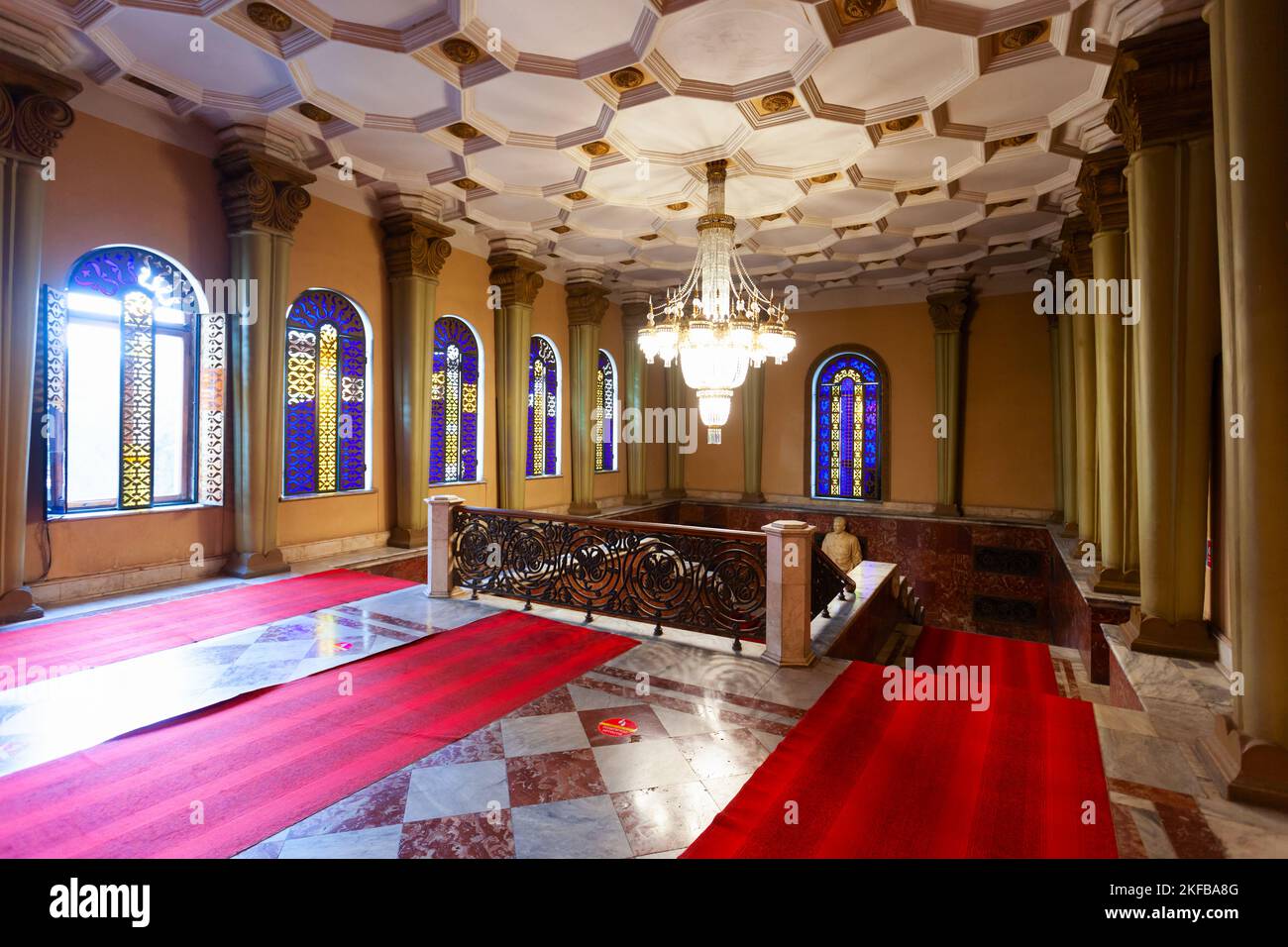 Gori, Georgia - August 31, 2021: The Joseph Stalin Museum is a museum ...