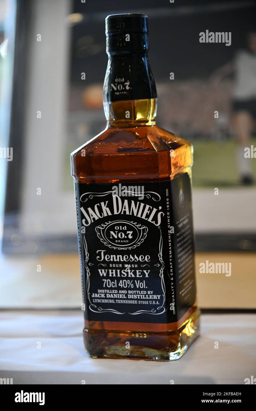 Bottles of Alcohol Stock Photo - Alamy