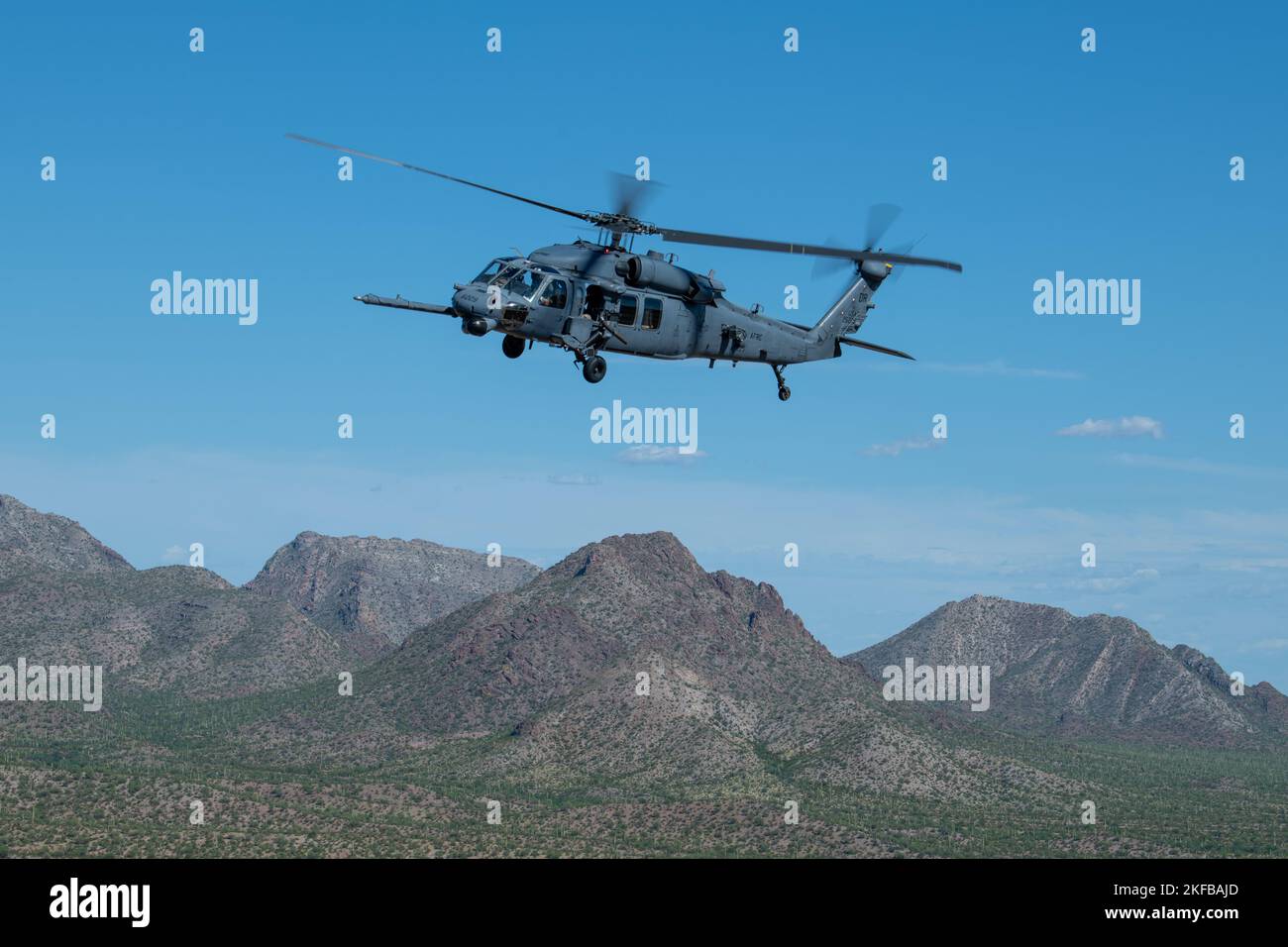 Airmen from the 305th Rescue Squadron conduct baseline combat search ...