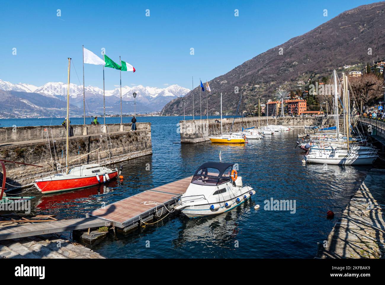 Bellano lake como hi-res stock photography and images - Alamy