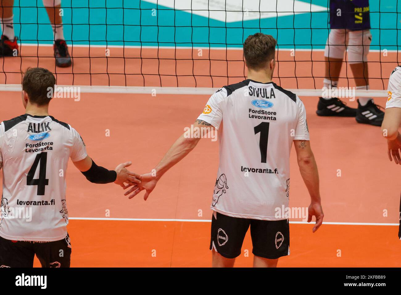 Modena, Italy. 16th Nov, 2022. Urpo Sivula, Karli Allik (Ford Levoranta ...