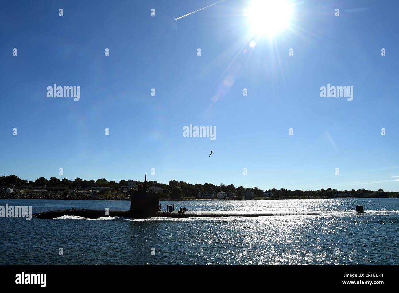 220902-N-GR655-0175 GROTON, Conn. (September 2, 2022) – The USS San ...