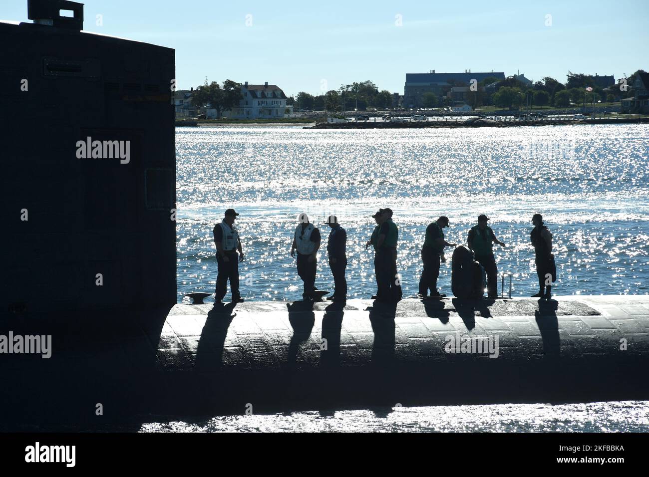 220902-N-GR655-0159 GROTON, Conn. (September 2, 2022) – Sailors ...
