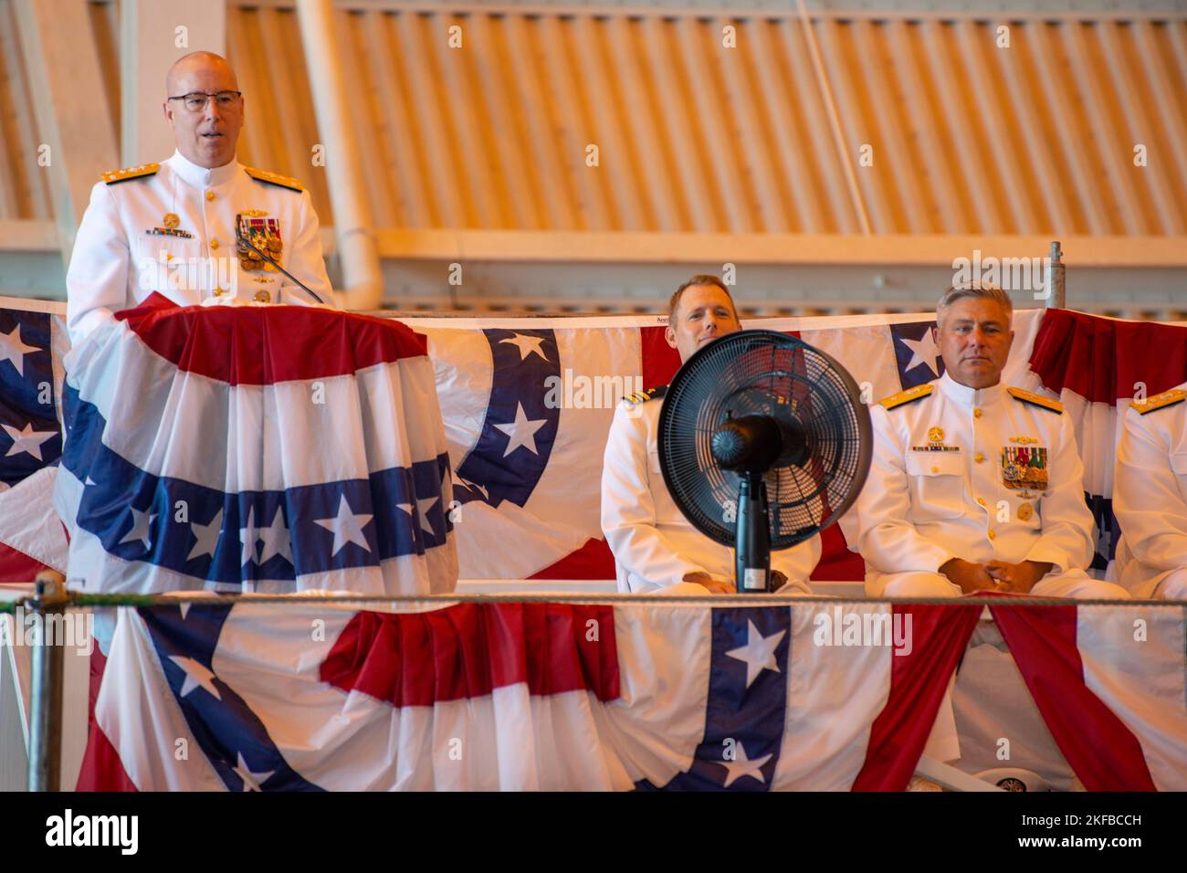 KINGS BAY, Ga. (Sept. 2, 2022) Vice Adm. William Houston, commander of ...