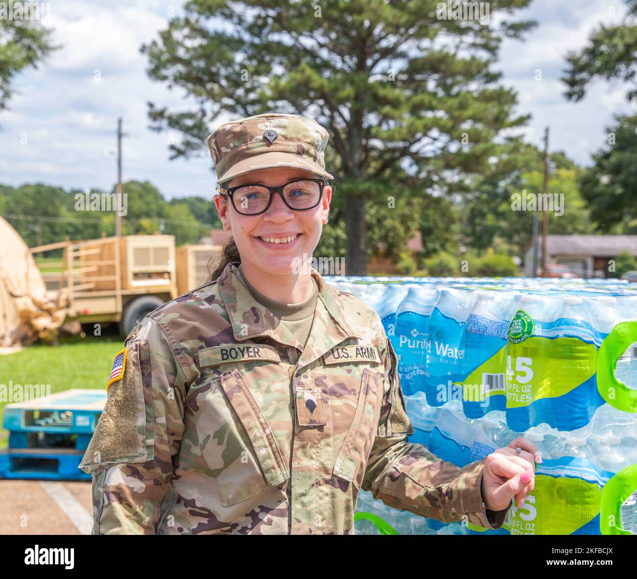 Spc. Dasanna Boyer, 1st Battalion, 204th Air Defense Artillery Regiment ...