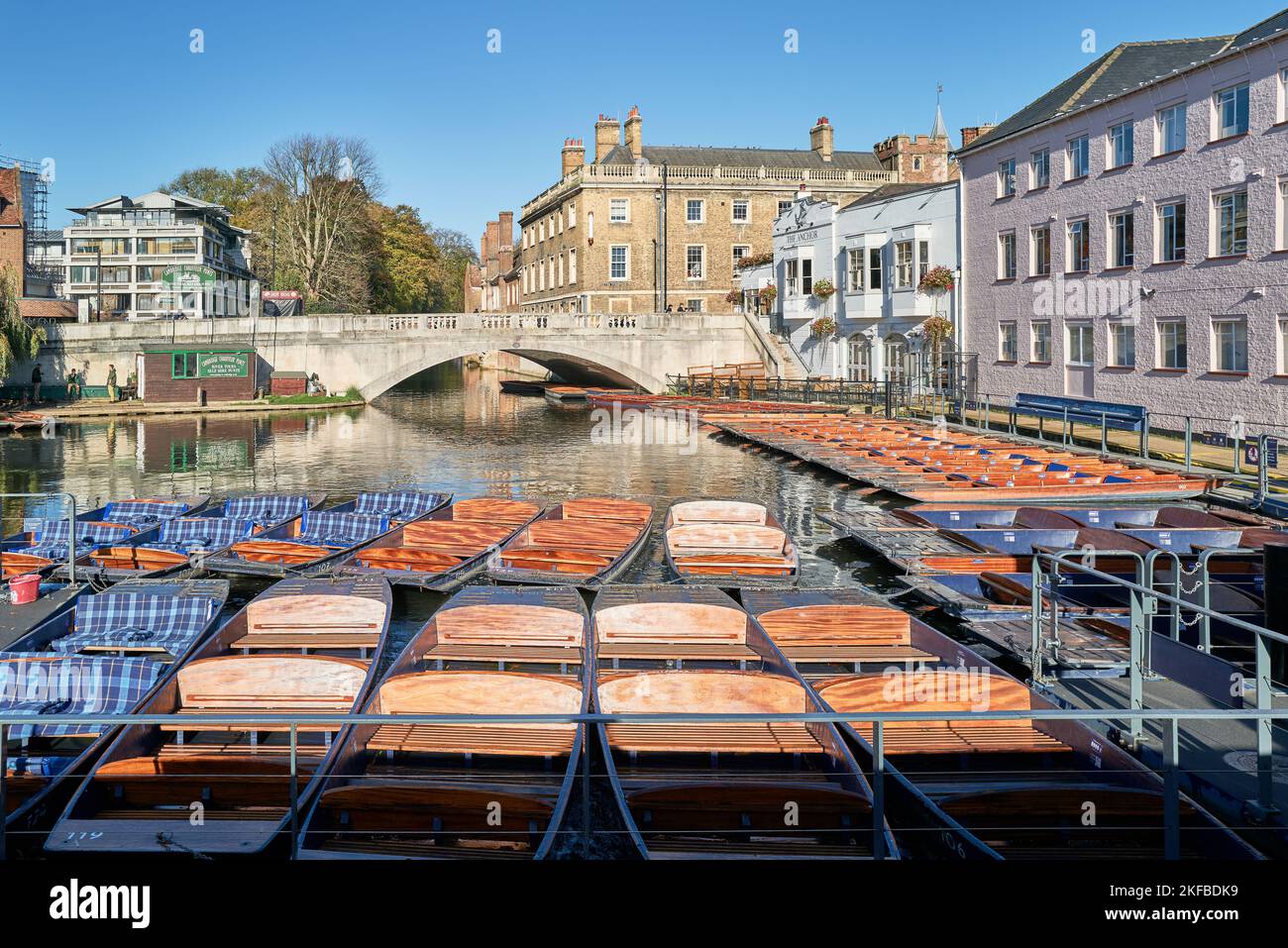 Silver street bridge cambridge hi-res stock photography and images - Alamy