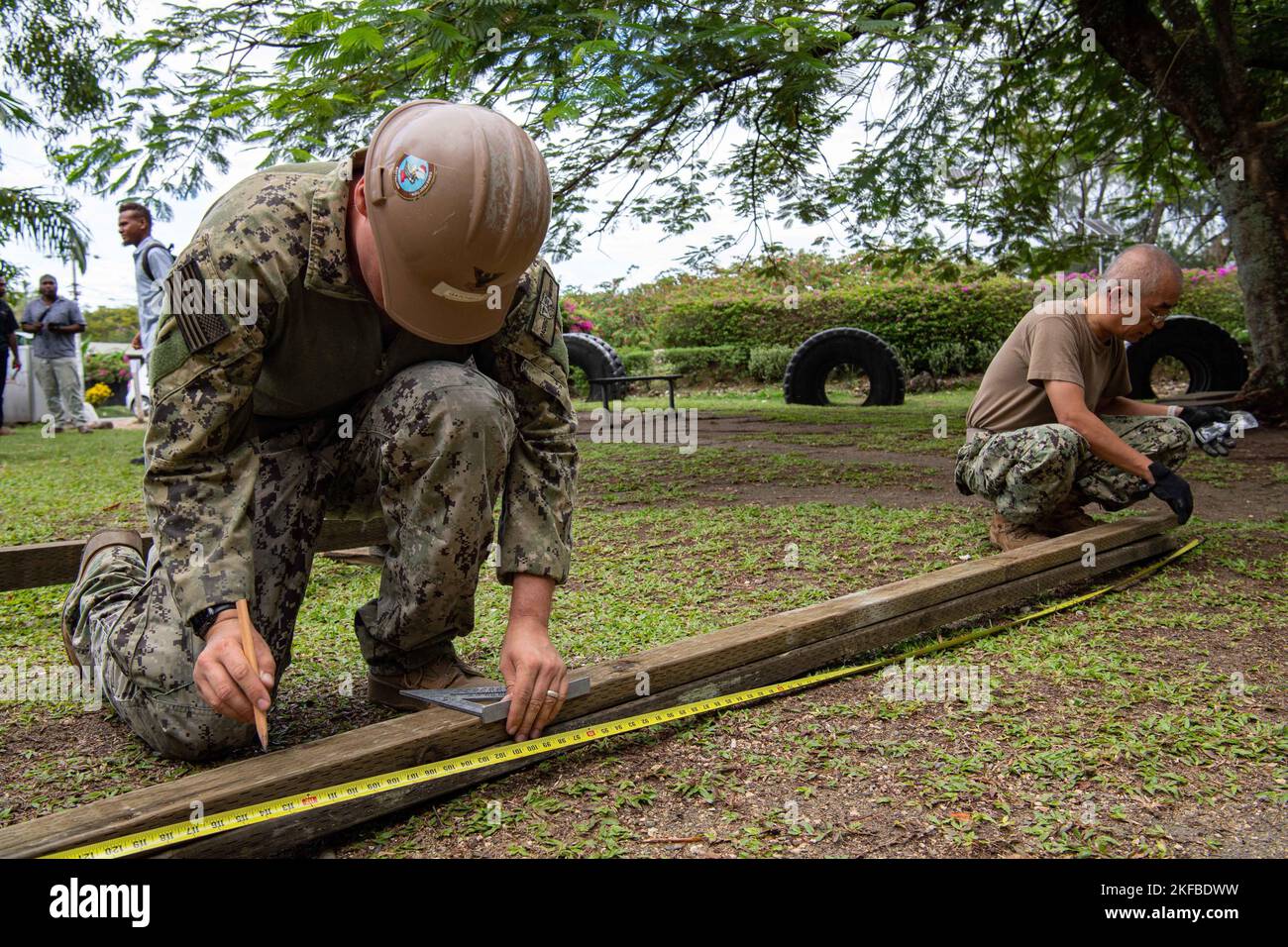 HONIARA, Solomon Islands (Sept. 2, 2022) – Builder 2nd Class Austin ...
