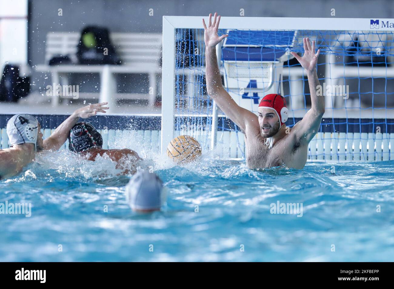 Polo Acquatico Frecciarossa, Rome, Italy, November 17, 2022, Francesco ...