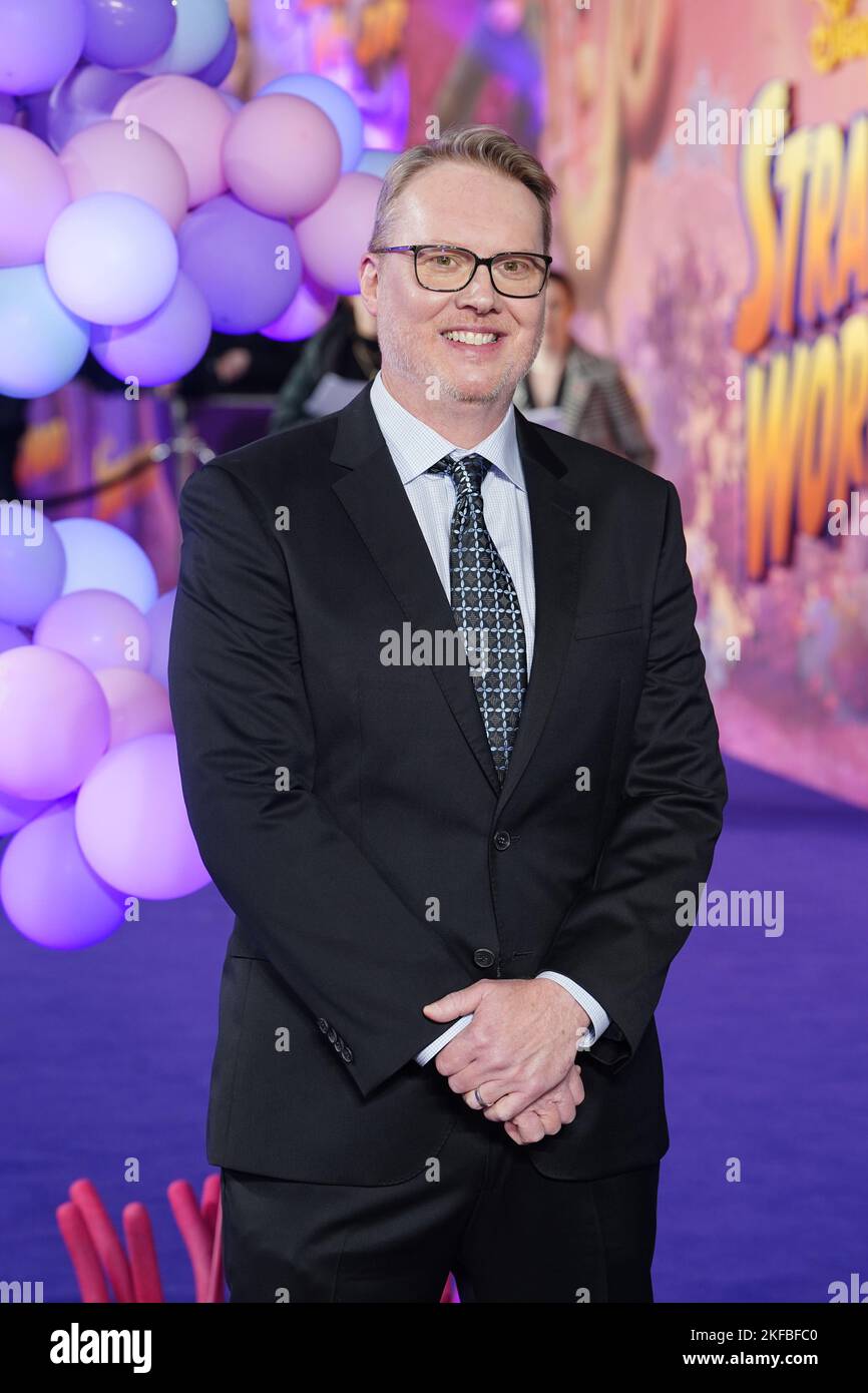 Don Hall arrives at the UK premiere of Walt Disney Animation Studios ...