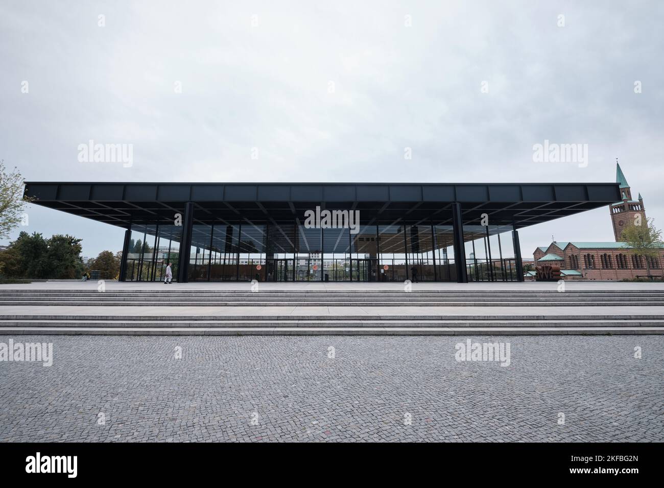 Berlin, Germany - Sept 2022: The New National Gallery at the ...