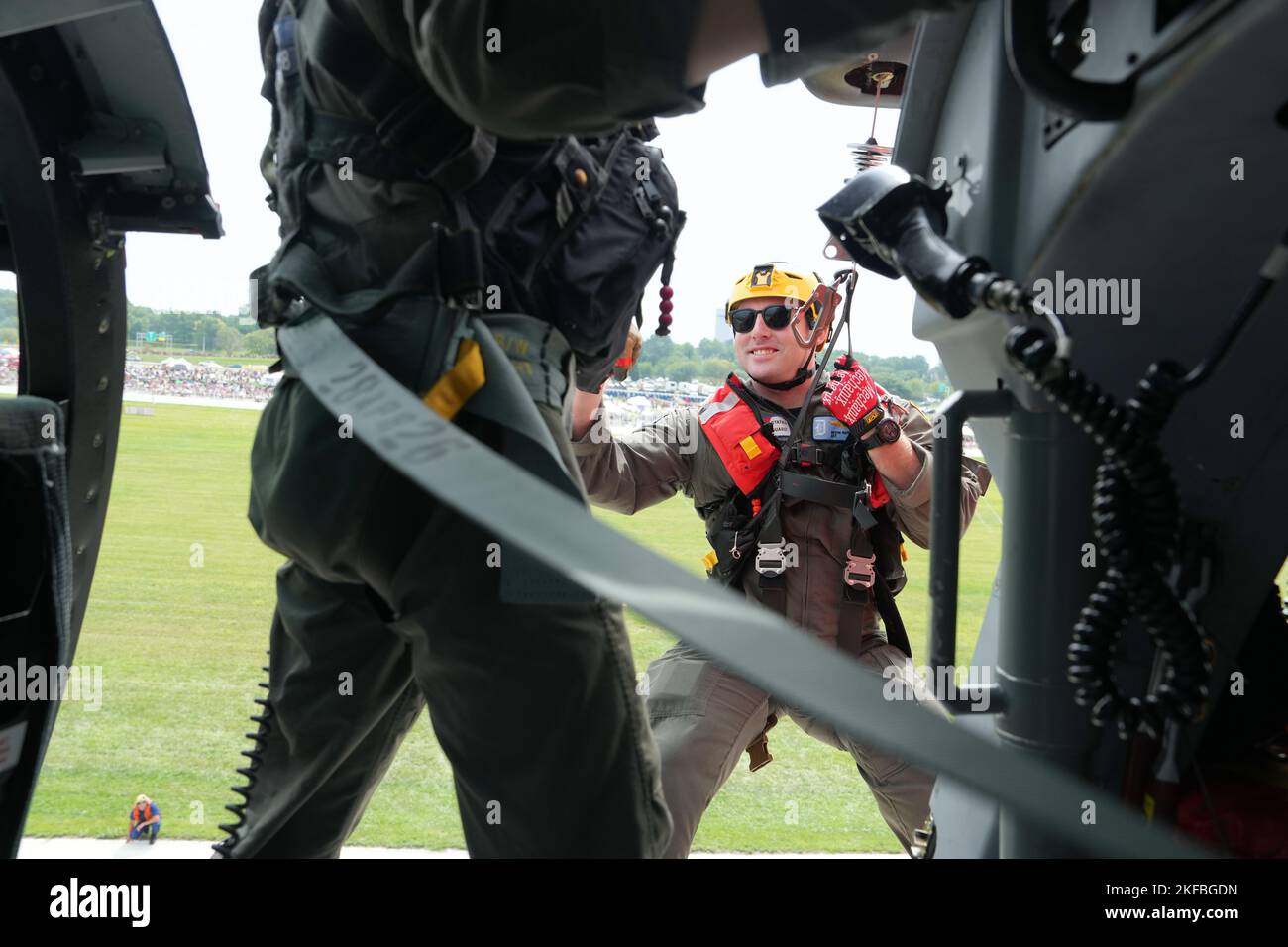 U.S. Coast Guard Petty Officer 3rd Class Devon Rafferty, an Aviation ...