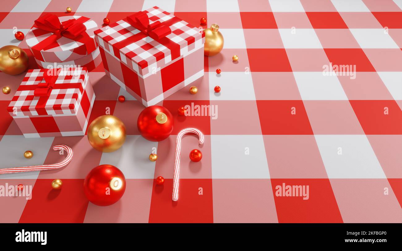 Red checkered pattern hi-res stock photography and images - Alamy