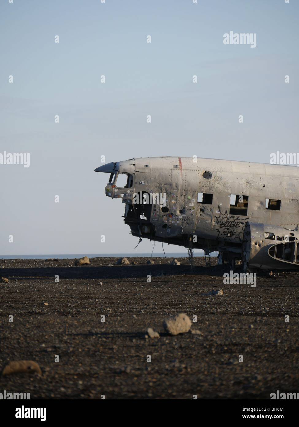Plane Wreck crashed after WWII Stock Photo - Alamy