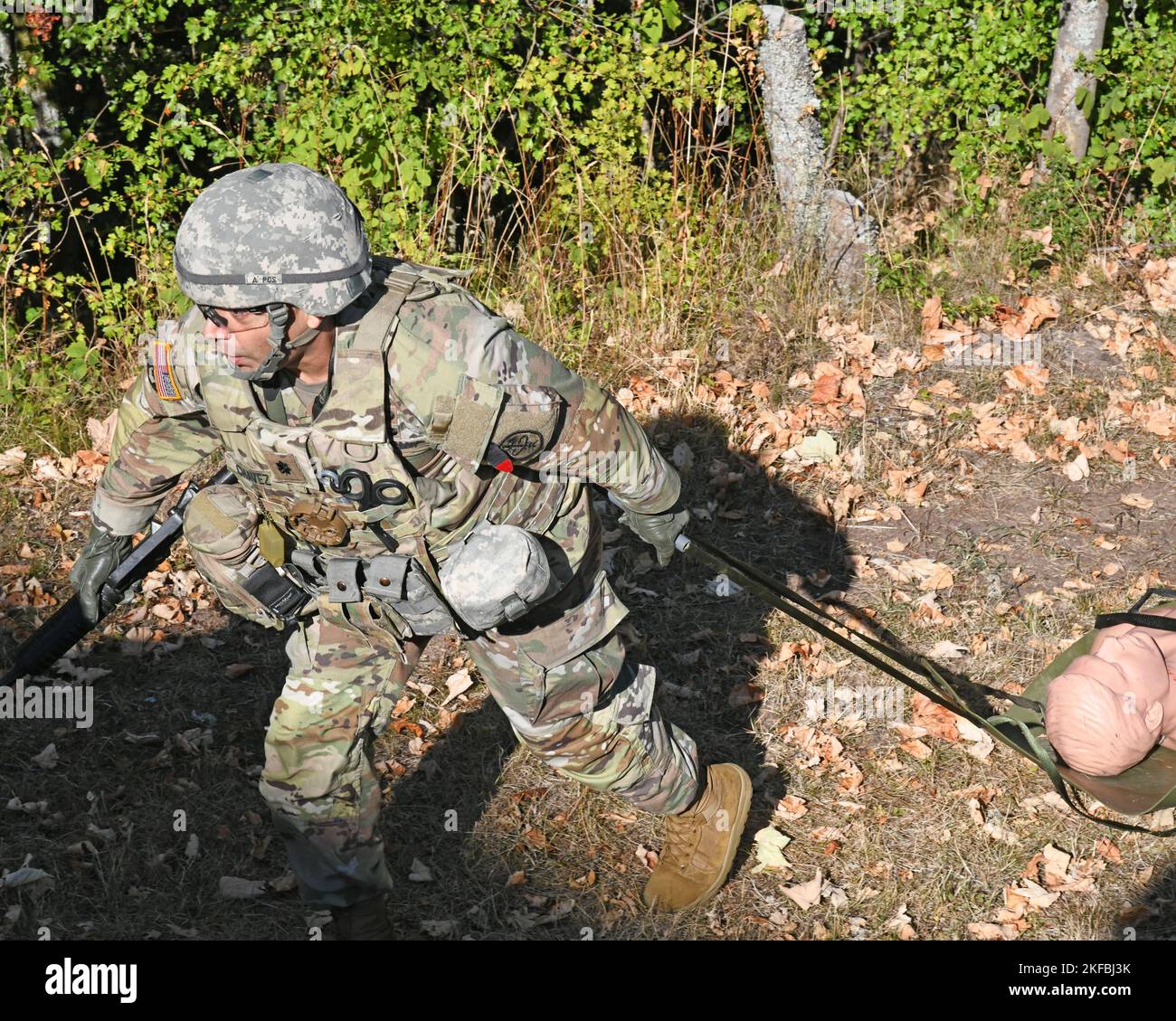 U.S. Army Lt. Col. Jesus Chavez, with Baumholder Army Health Clinic ...