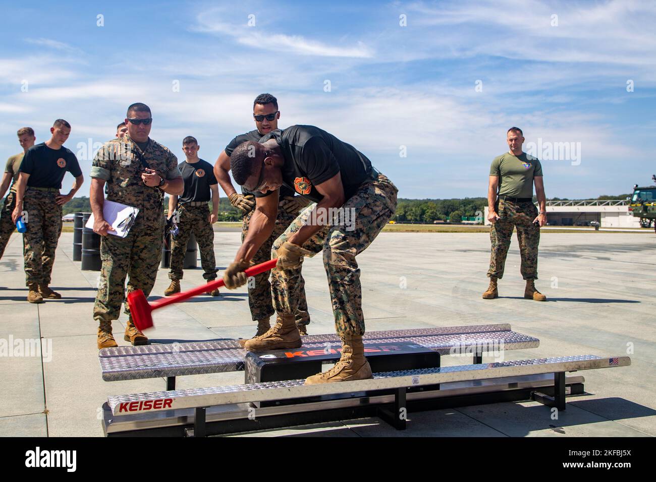 U.S. Marines with Marine Corps Air Facility Quantico and Chemical ...