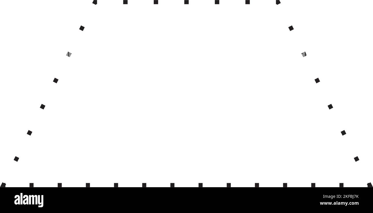 Dotted trapezium hi-res stock photography and images - Alamy