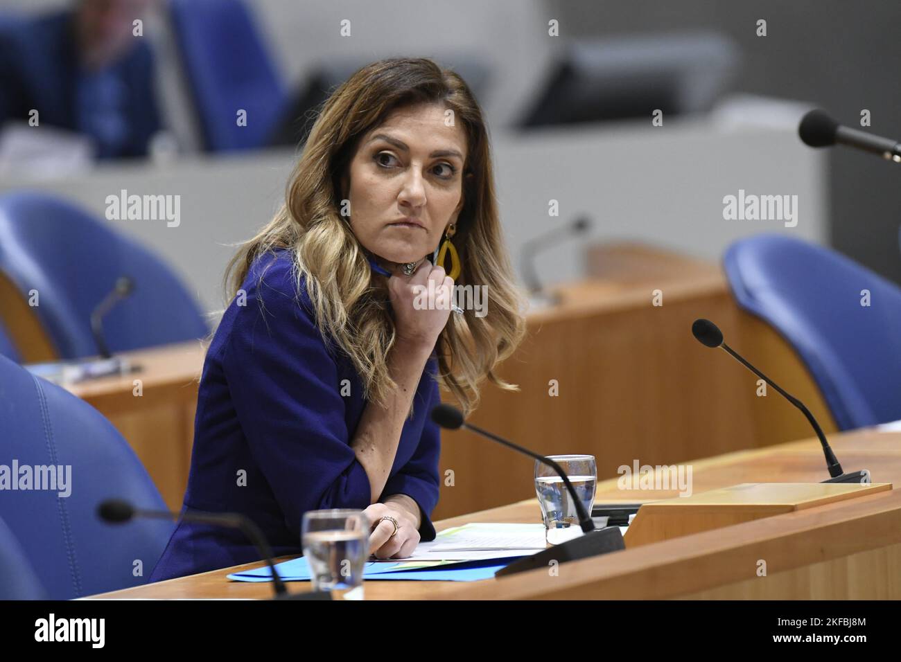Netherlands, The Hague, 15 Nov. 2022 Dilan Yesilgoz VVD Minister of ...