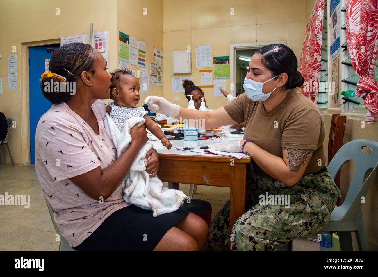 HONIARA, Solomon Islands (Sept. 2, 2022) – Hospital Corpsman 2nd Class ...