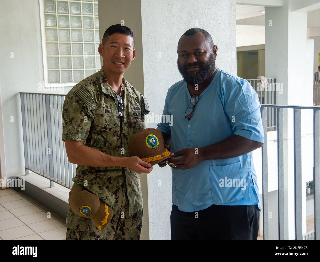 GIZO, Solomon Islands (Sep. 2, 2022) — Capt. Hank Kim, mission ...