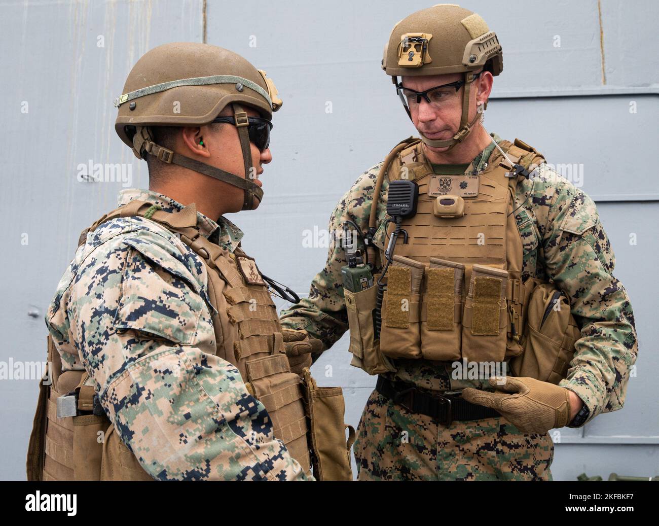 U.S. Marine Corps Lt. Col. Joseph Larkin, a Stafford, Virginia native ...
