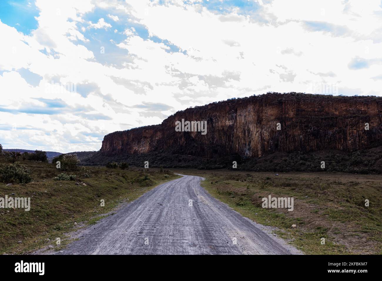 Hell's Gate National Park lies south of Lake Naivasha in Kenya, north ...