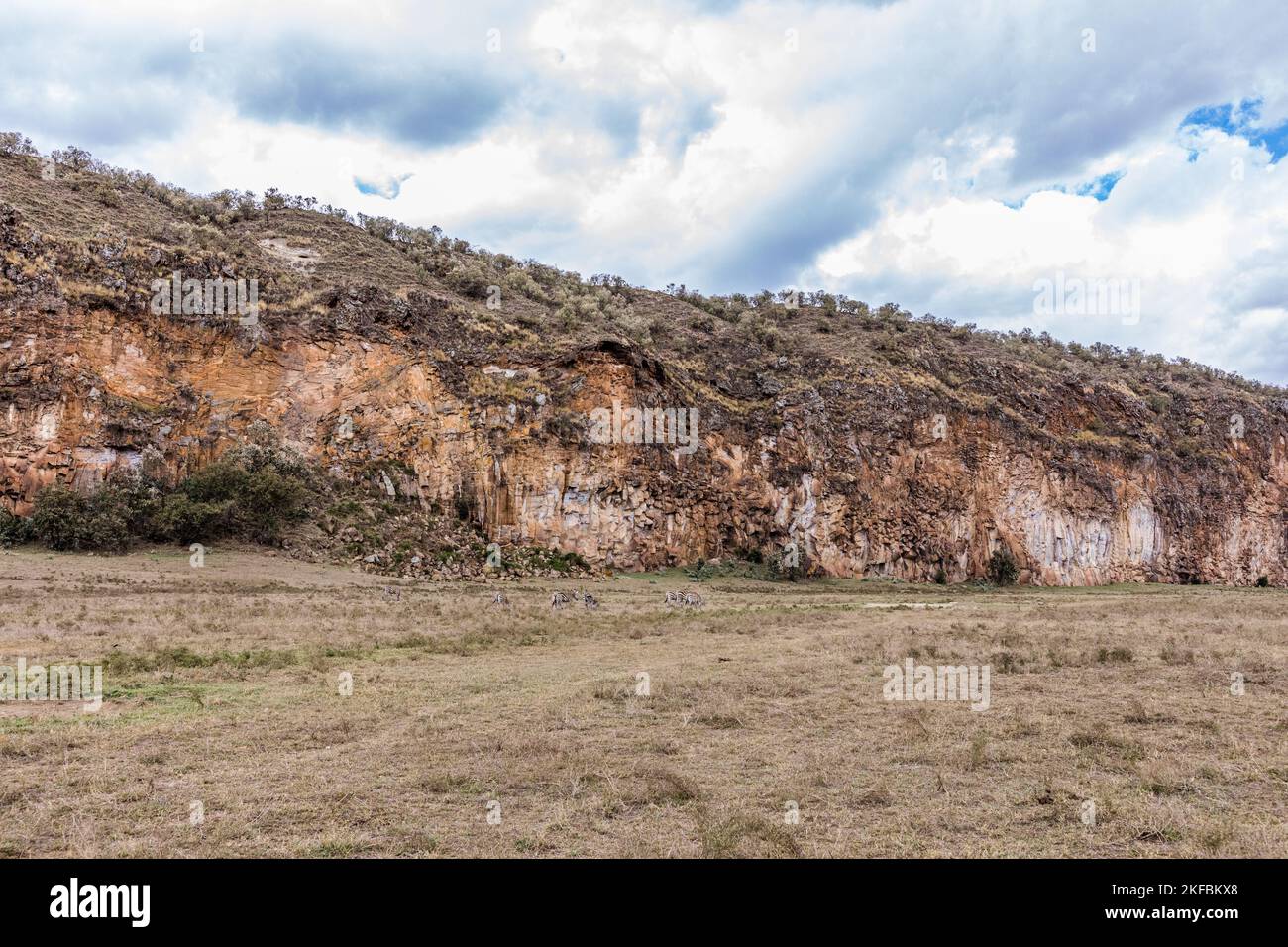 Hell's Gate National Park lies south of Lake Naivasha in Kenya, north ...