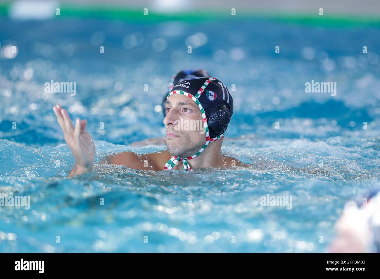 Rome, Italy. 17th Nov, 2022. Matteo Aicardi (Pro Recco) during ...