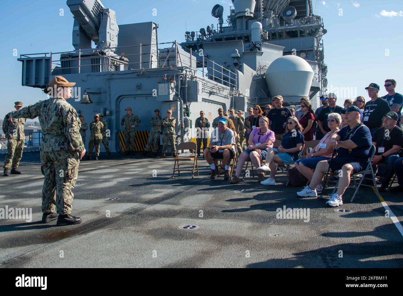 SAN DIEGO (September 2, 2022) – Air Traffic Controller 1st Class Rebecca Thrasher, from Bartow ...