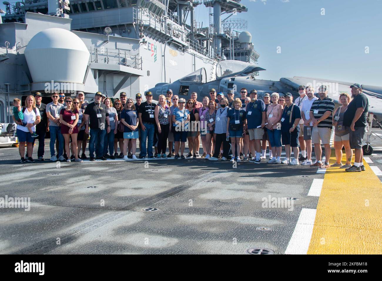 SAN DIEGO (September 2, 2022) –Veterans of USS Bristol County (LST 1198) and their families take ...