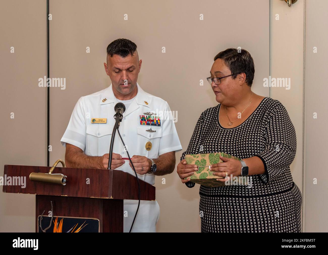Navy ombudsman hi-res stock photography and images - Alamy