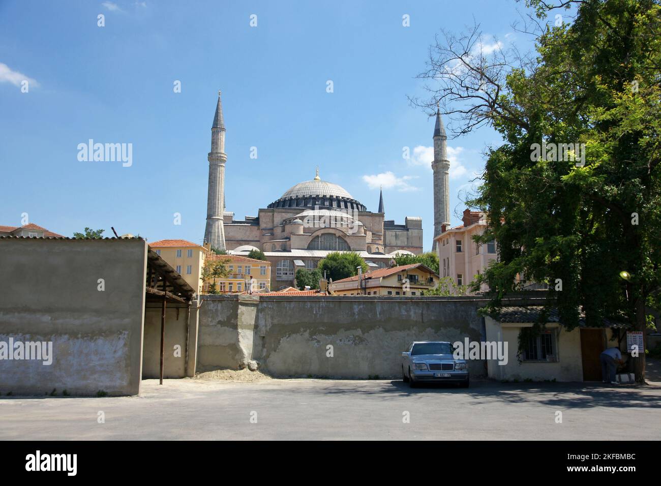 Located in Istanbul, Hagia Sophia is a church built in the 6th century ...