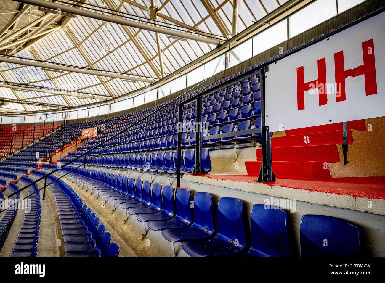 ROTTERDAM - The stands in De Kuip Stadium. The zoning plan for ...