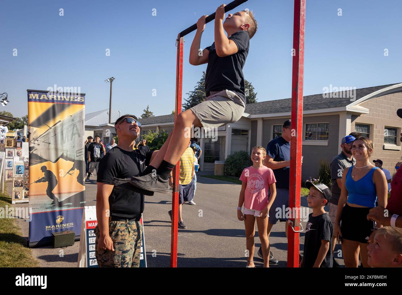 U.S. Marine Corps Staff Sgt. Dario Delatorre Jr., a recruiter with ...