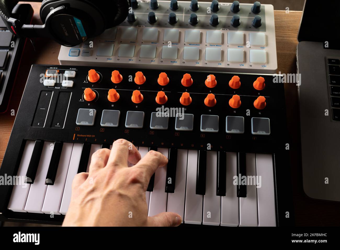 Black composer close up hi-res stock photography and images - Alamy