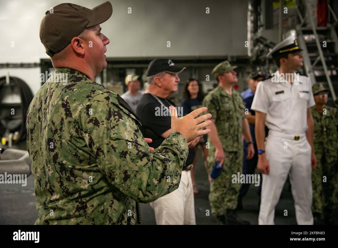 ANNAPOLIS, MD (Sept. 3, 2022) Operations Specialist 1st Class Joshua ...