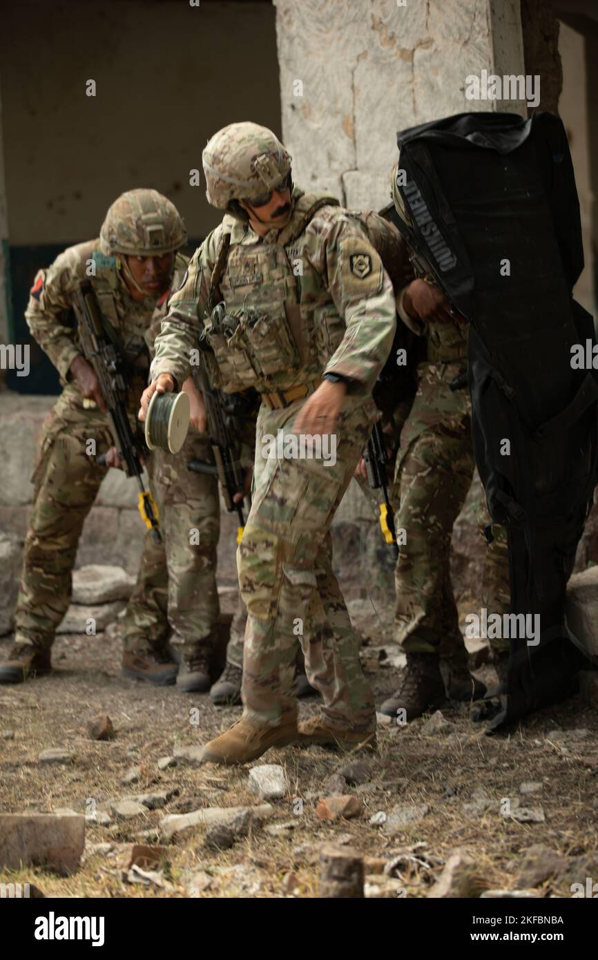 Staff Sgt. Brandon Garner, a platoon Sgt with the Moundsville-based ...