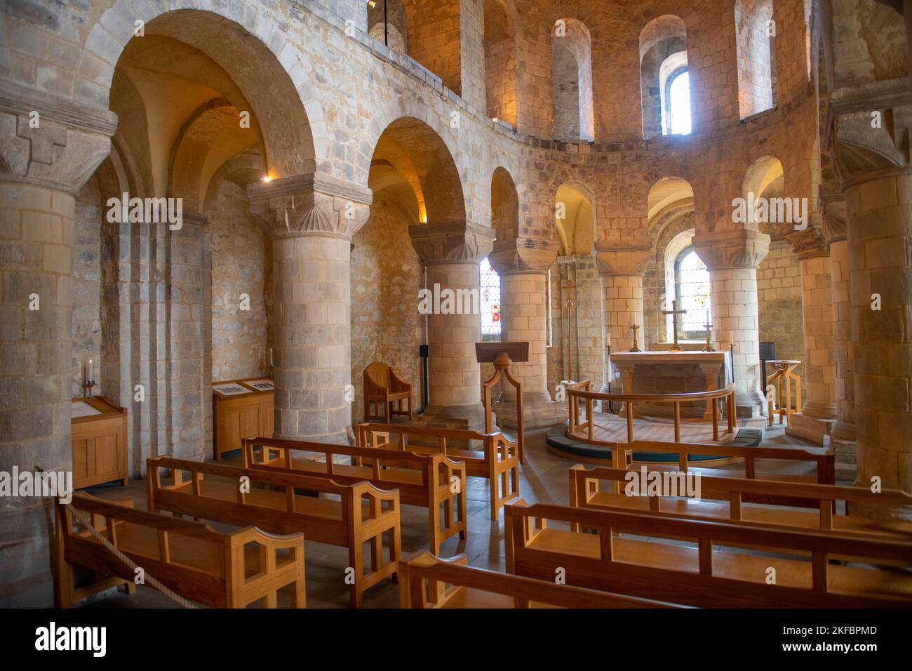 St Johns Chapel Inside White Tower Tower Of London Is A Historic