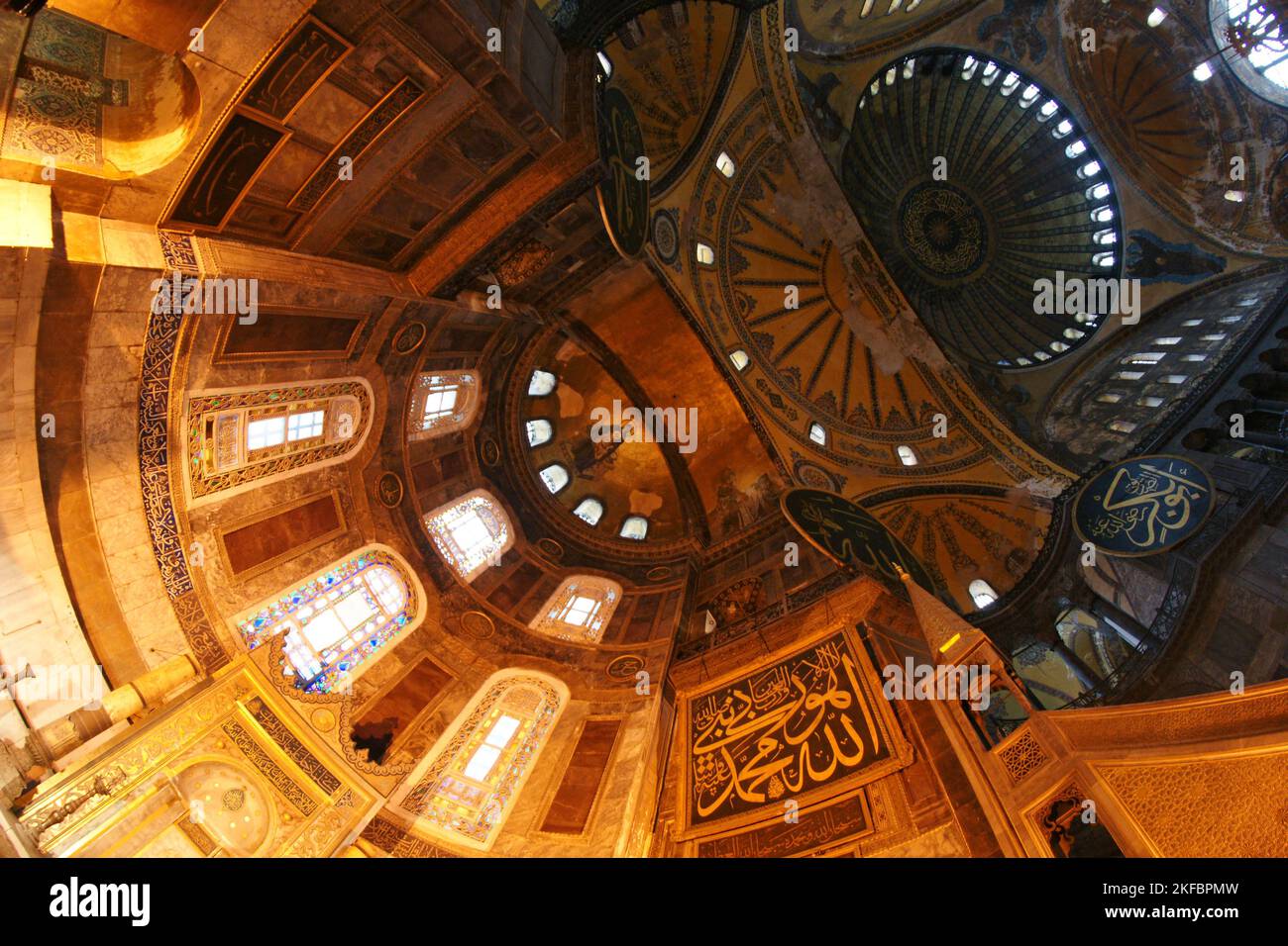 Located in Istanbul, Hagia Sophia is a church built in the 6th century ...