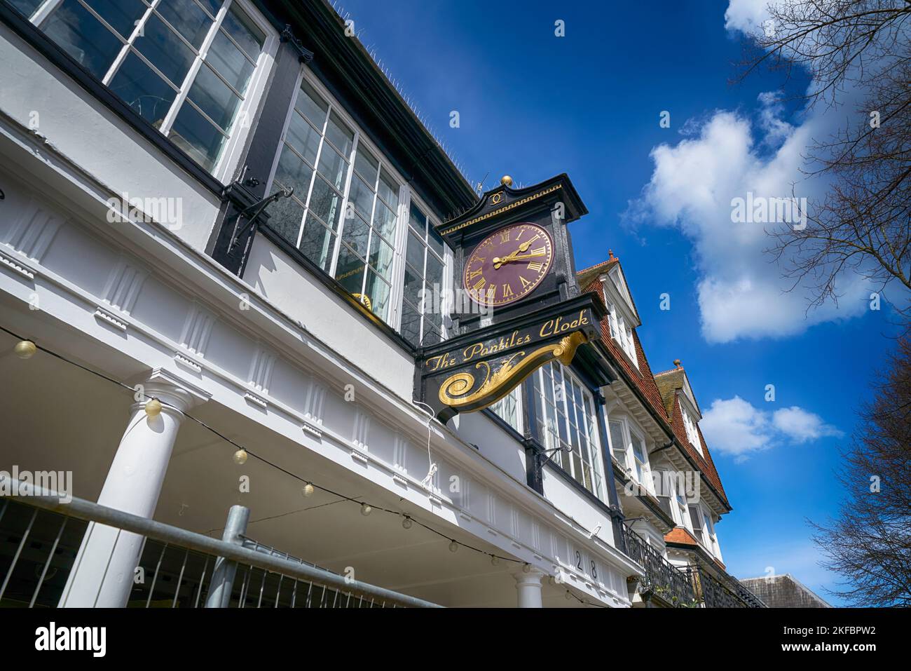 the pantiles tunbridge wells Stock Photo - Alamy