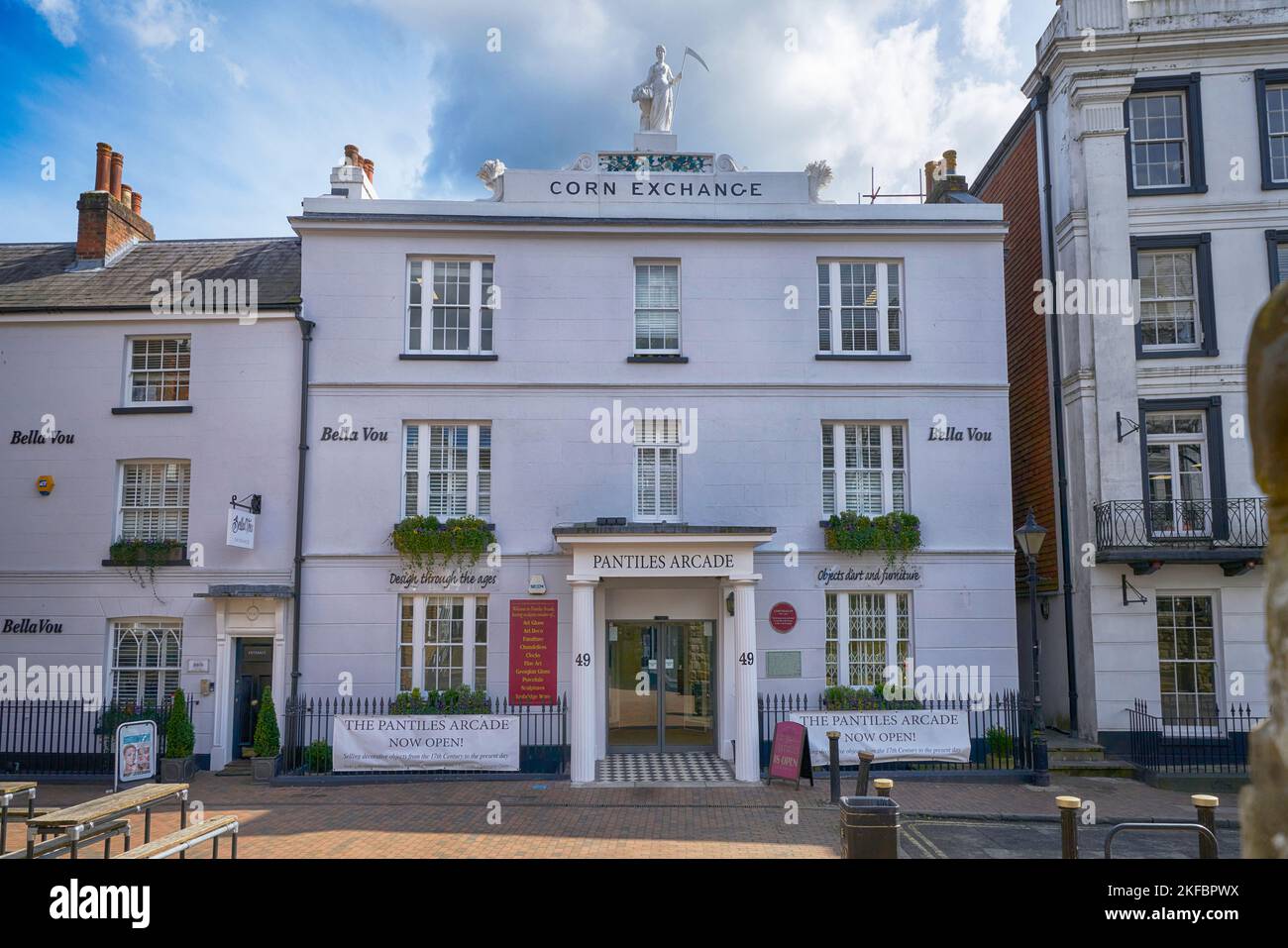 old corn exchange tumbridge wells Stock Photo - Alamy