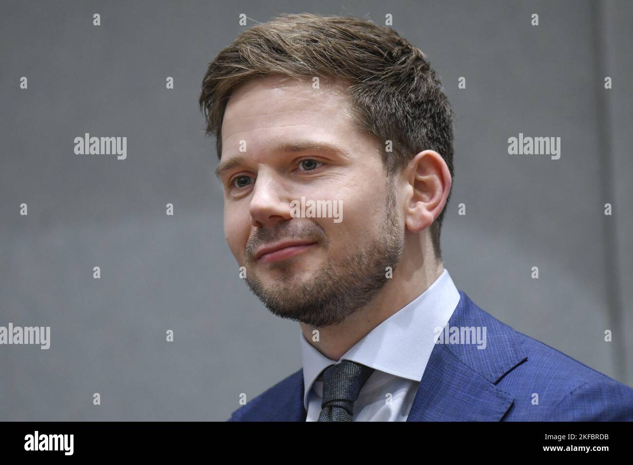 Netherlands, The Hague, 15 Nov. 2022 Gideon van Meijeren FvD member of ...