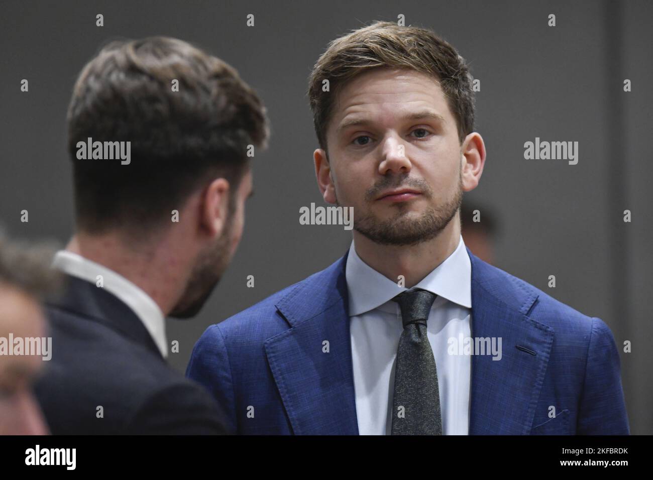 Netherlands, The Hague, 15 Nov. 2022 Gideon van Meijeren FvD member of ...