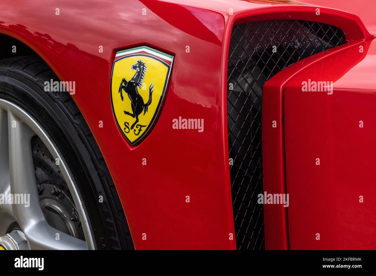 2003 Enzo Ferrari ‘F1 TMT’ on display at the Concours d’Elégance motor ...