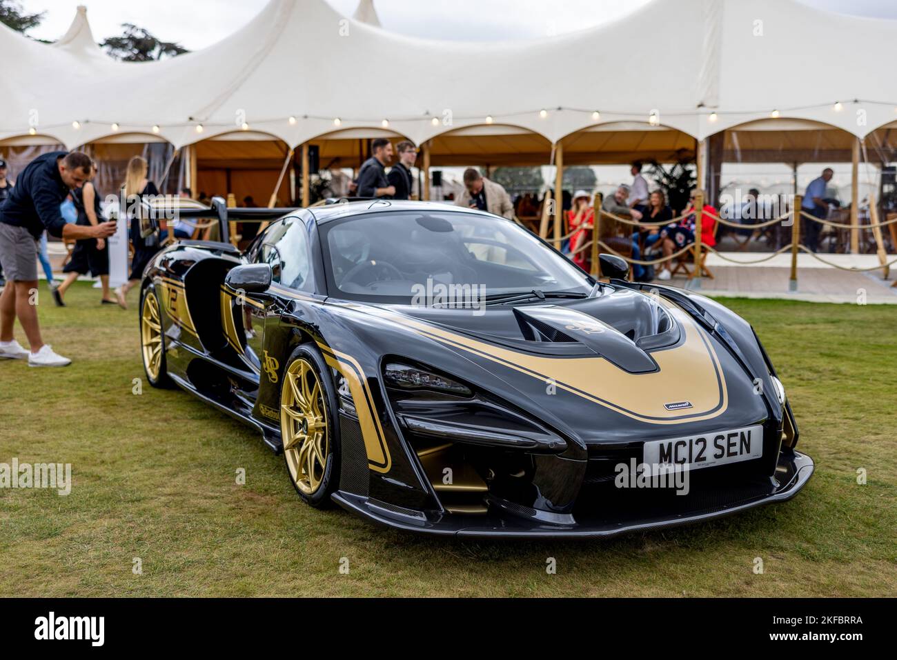2019 Mclaren Senna ‘MC12 SEN’ in the stunning JPS livery on display at ...