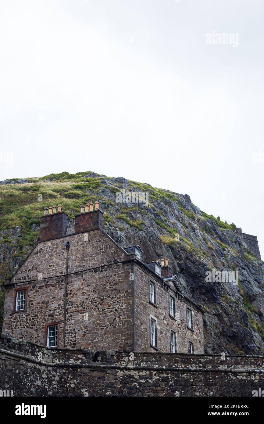 A medieval Scottish castle Stock Photo - Alamy