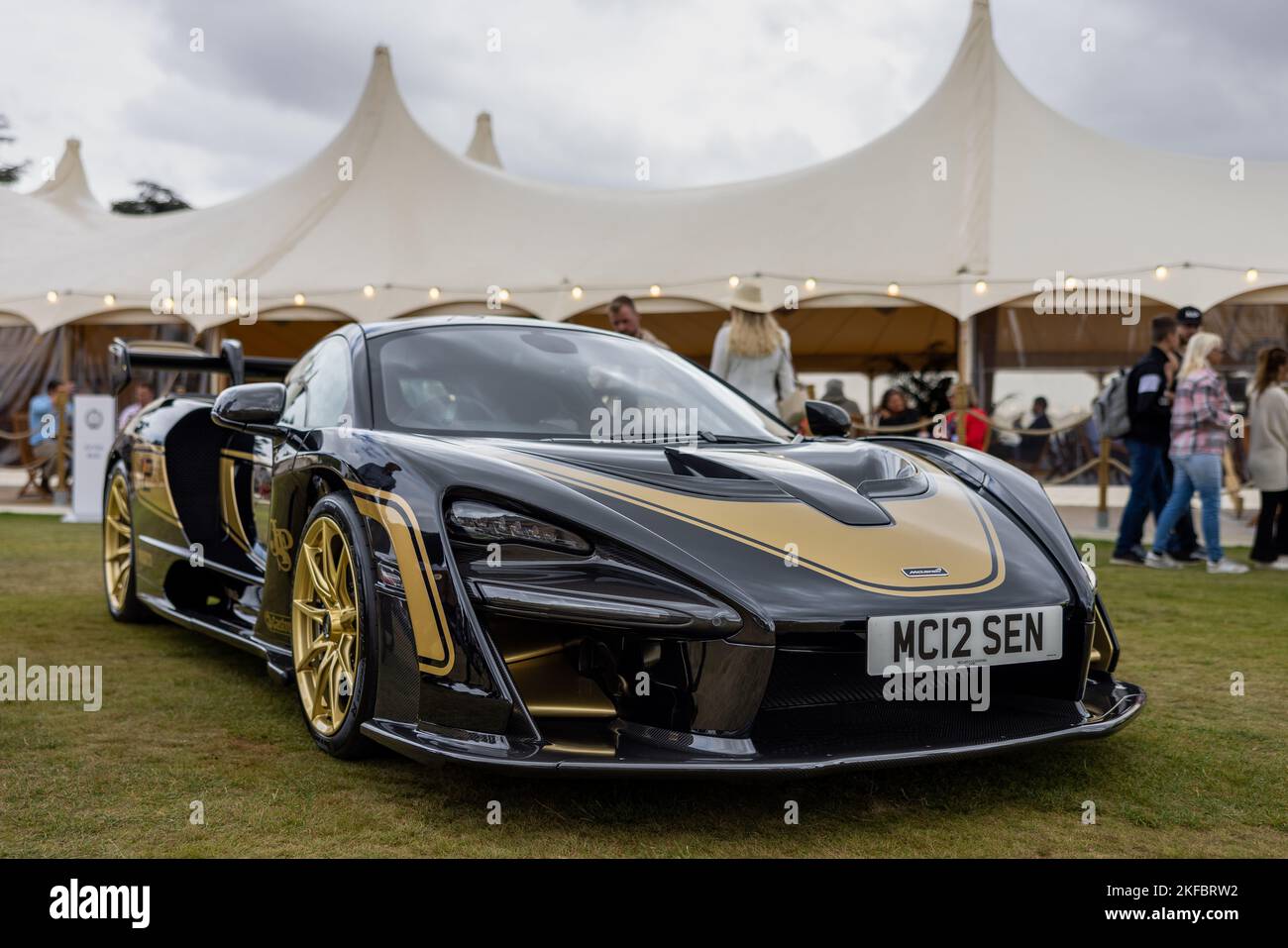 2019 Mclaren Senna ‘MC12 SEN’ in the stunning JPS livery on display at ...